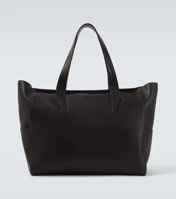 METIER Passerby East-west Leather Duffel Bag - Black