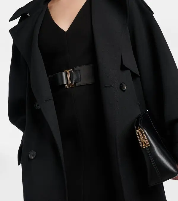 Victoria Beckham Wide Leather Belt