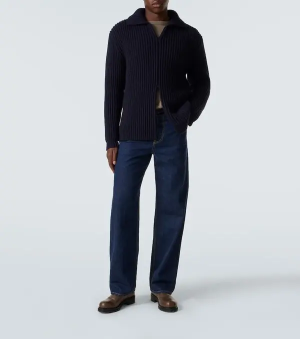 THE ROW Leather Slip-on Shoes