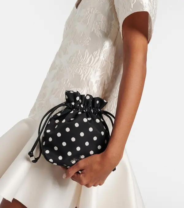 GANNI Polka-dot Pouch