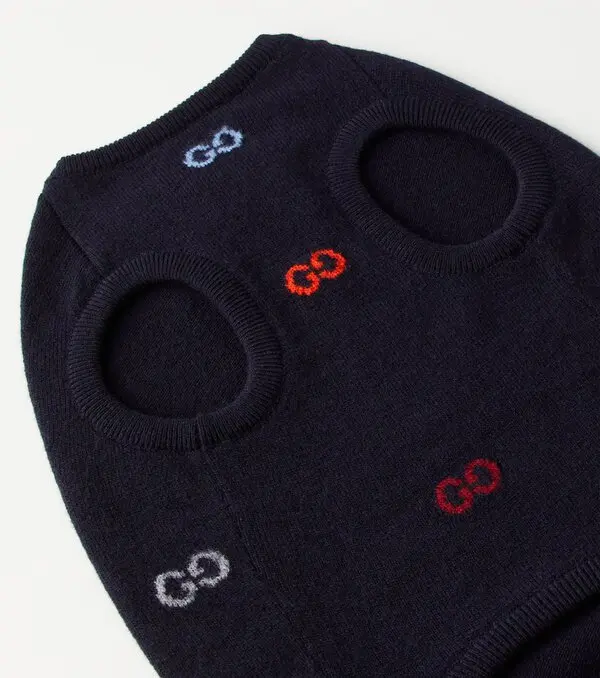 Gucci Gg Wool Dog Sweater