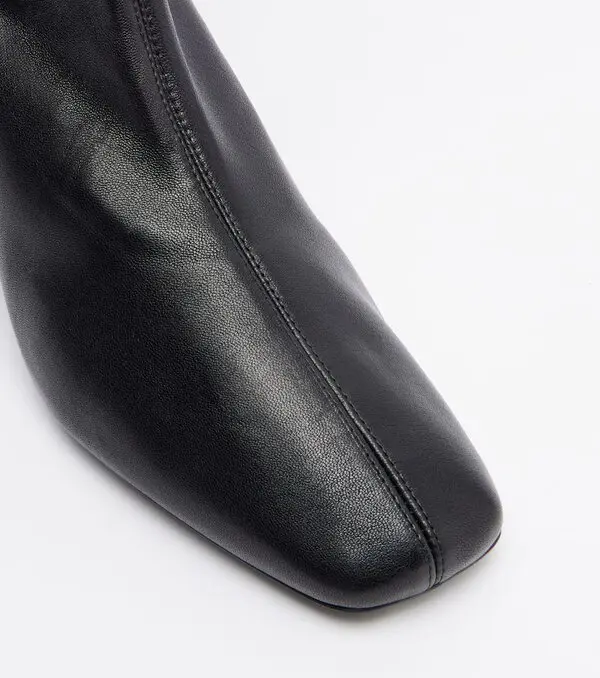 TOTEME Day Leather Over-the-knee Boots