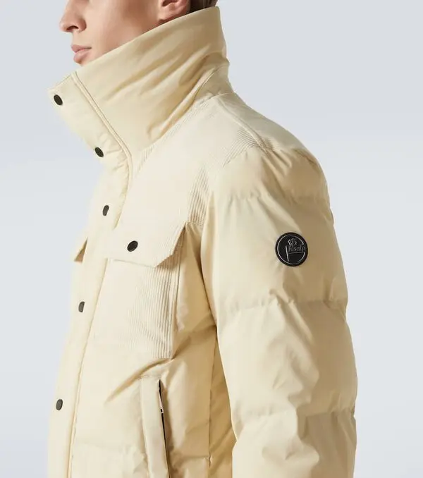 Fusalp Carlo Corduroy-trimmed Ski Jacket