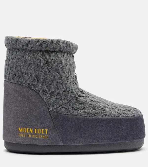 Moon Boot Icon Low Snow Boots - Grey