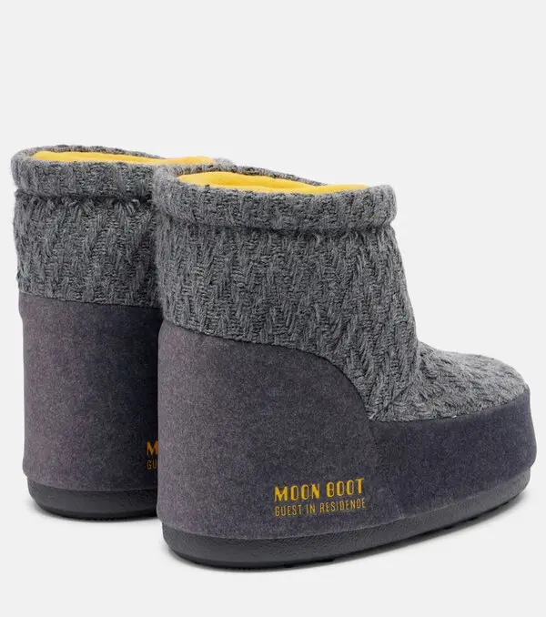Moon Boot Icon Low Snow Boots - Grey