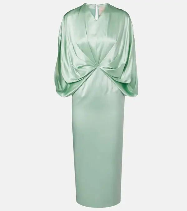 ROKSANDA Tari Gathered Silk Dress