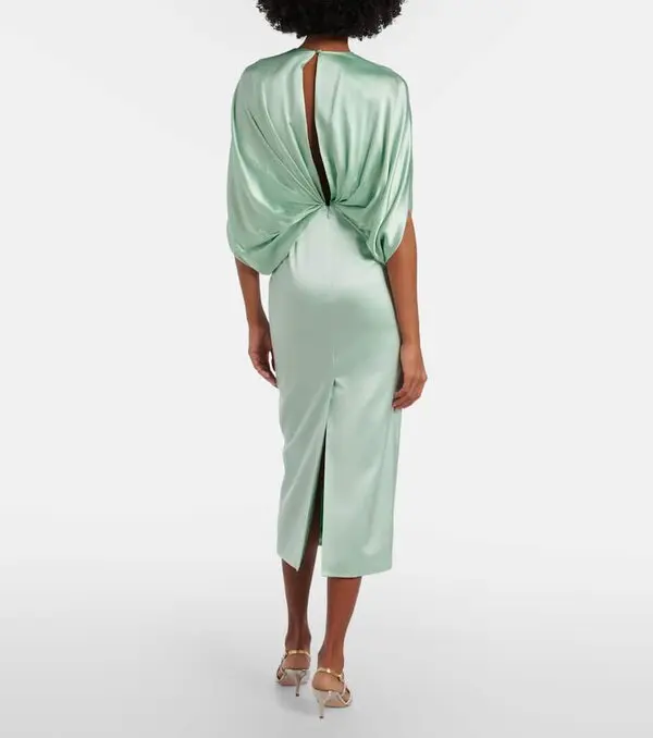 ROKSANDA Tari Gathered Silk Dress