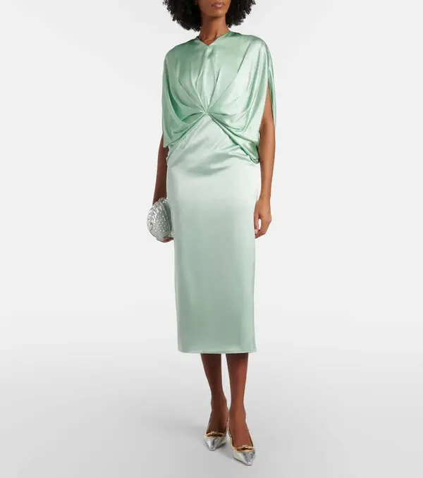 ROKSANDA Tari Gathered Silk Dress