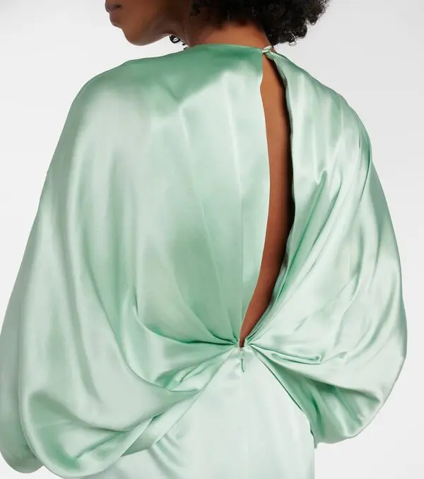 ROKSANDA Tari Gathered Silk Dress