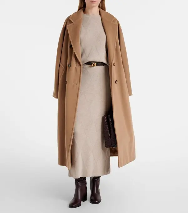 Max Mara Baffo Cashmere Sweater - Beige