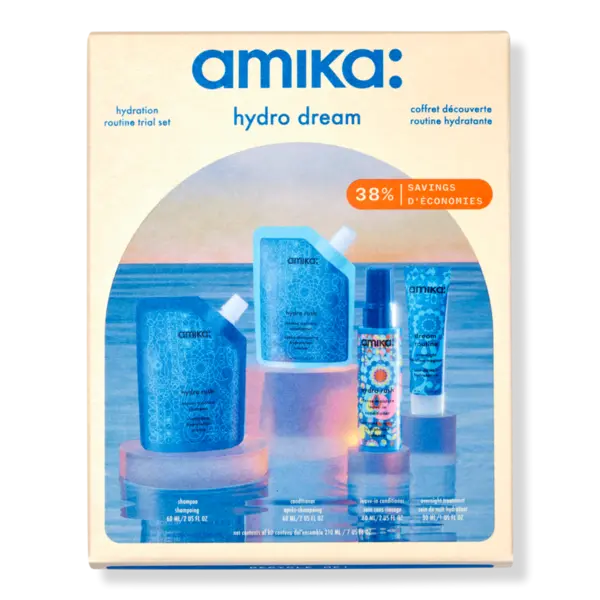 AMIKA Hydro Dream Hydration Routine Trial Set - One-color