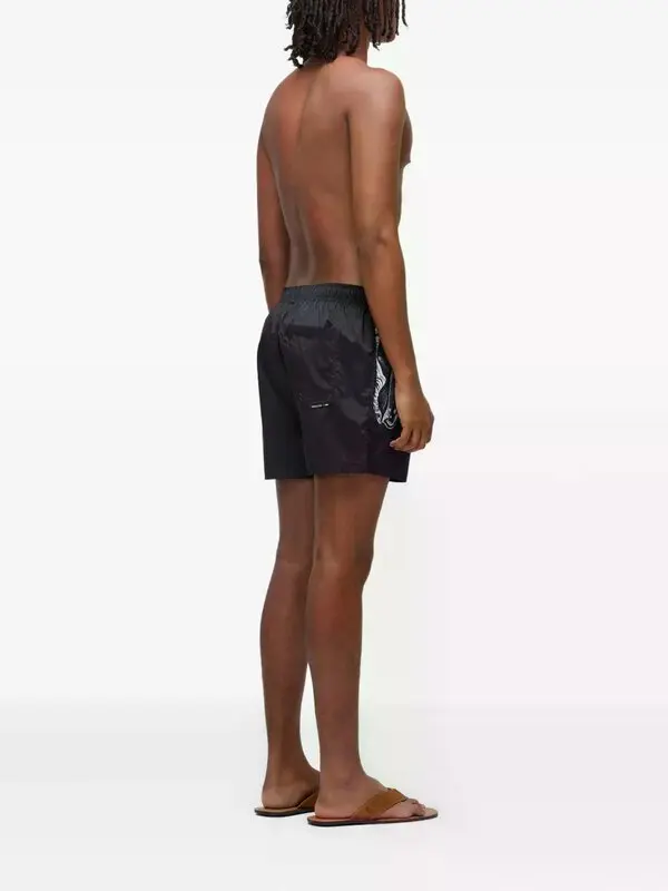 OSKLEN Shell-print Swim Shorts