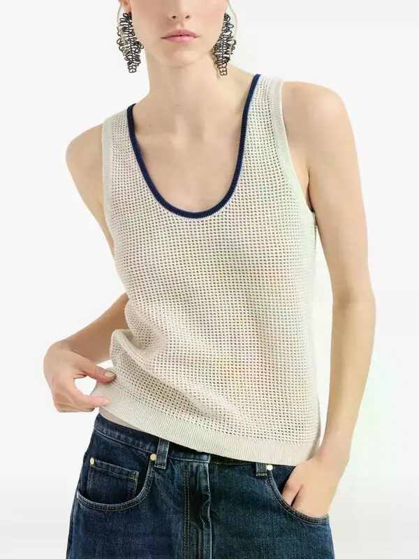 Brunello Cucinelli Tank Top - Neutrals