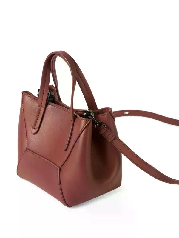 Brunello Cucinelli Mini Leather Tote - Pink