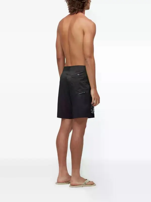 OSKLEN Shell-print Swim Shorts