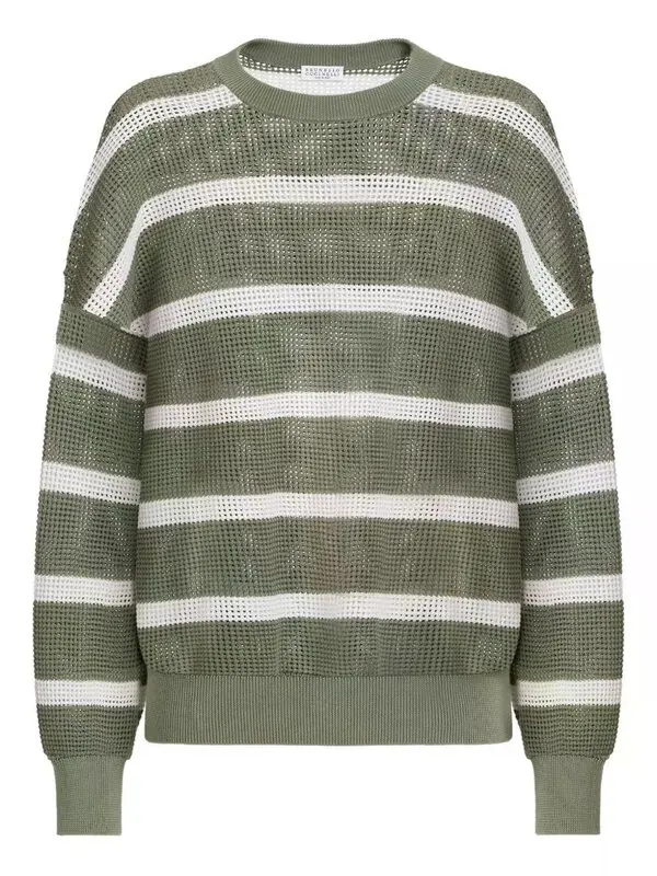 Brunello Cucinelli Striped Sweater