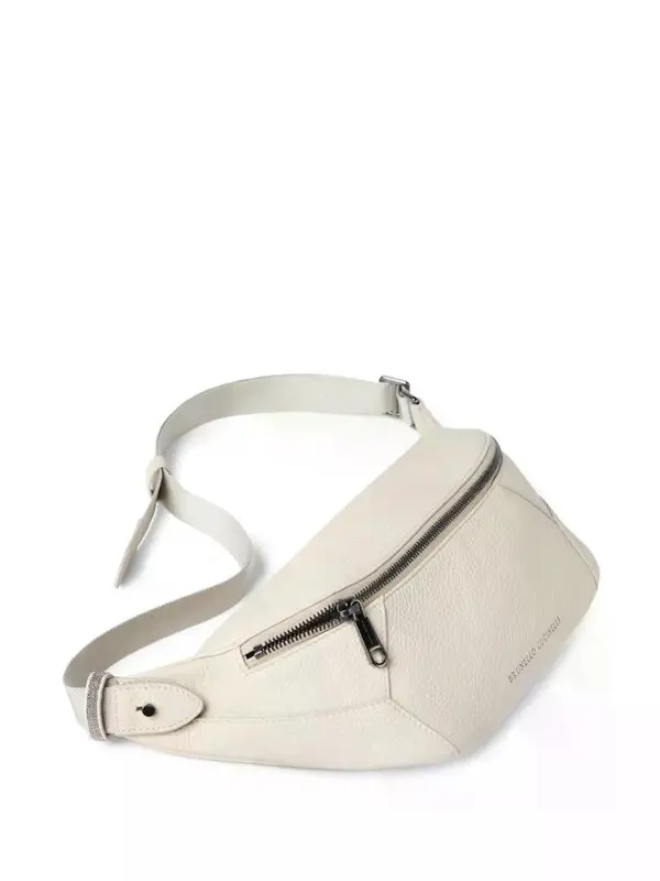 Brunello Cucinelli Leather Belt Bag - Neutrals