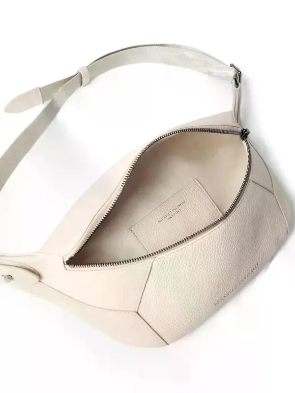 Brunello Cucinelli Leather Belt Bag - Neutrals