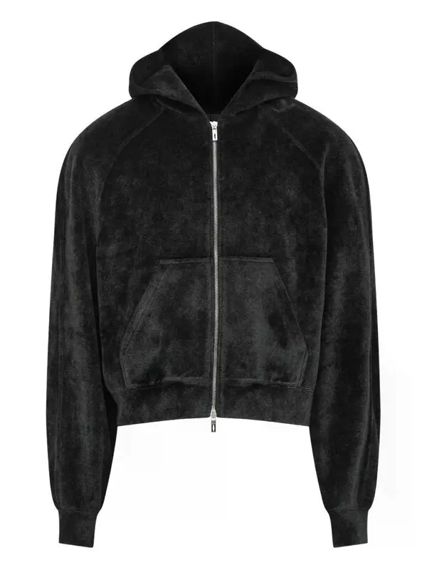 LGN LOUIS GABRIEL NOUCHI Velour Hooded Sweatshirt