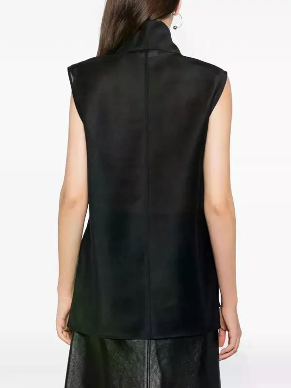 Helmut Lang Bias-cut Cowl-neck Top
