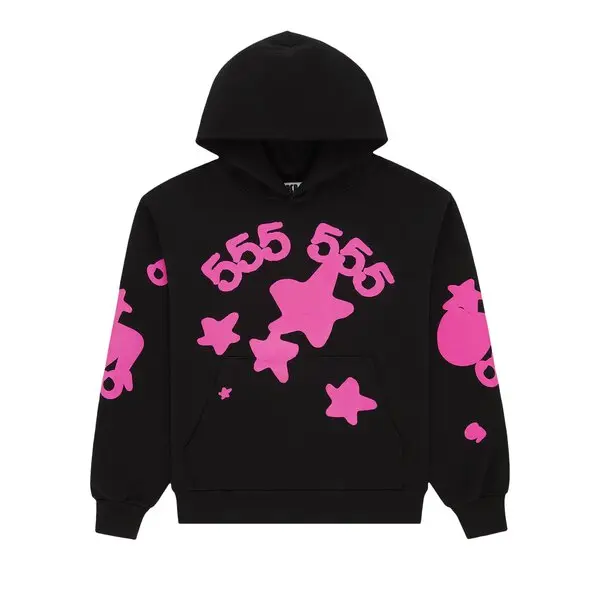 SP5DER Angel Number Beluga Hoodie