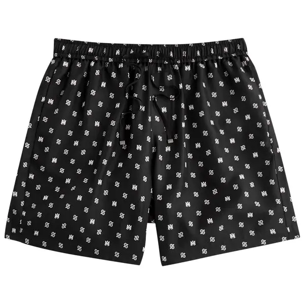 Amiri Ma Paisley Short - Black