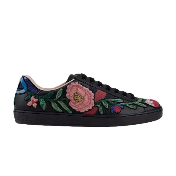 Gucci Ace Embroidered Floral