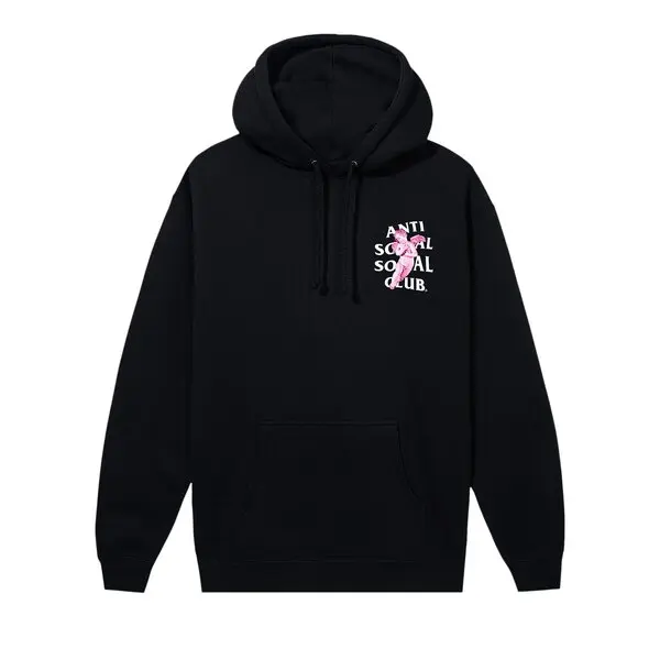 ANTI SOCIAL SOCIAL CLUB Angels Graphic Hoodie - Black