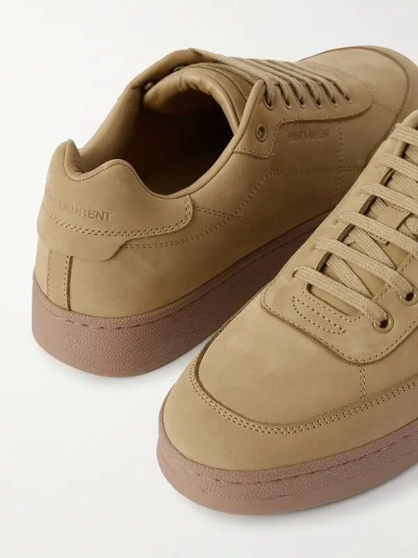 Saint Laurent Sl61 Nubuck Sneakers