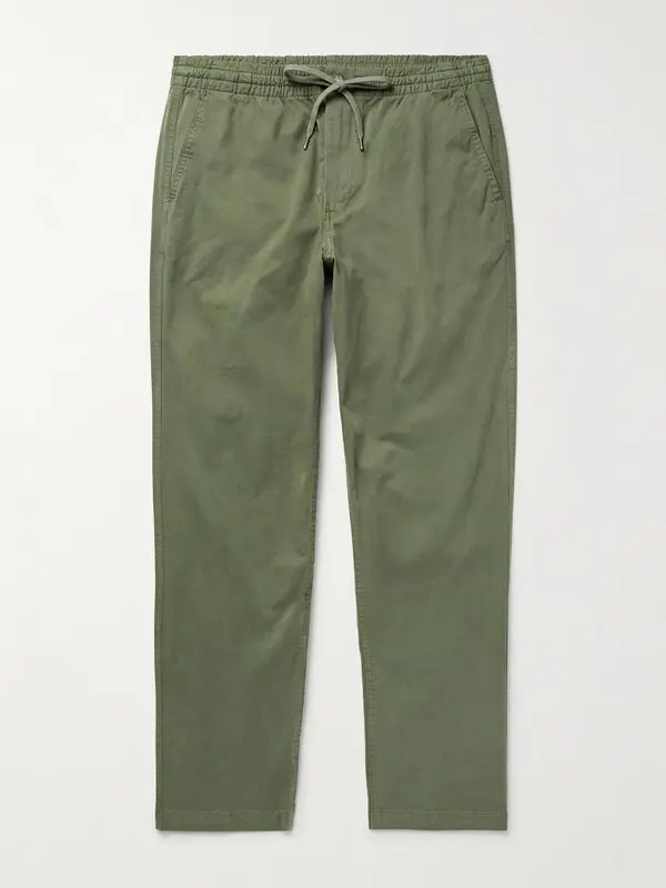 Polo Ralph Lauren Tapered Cotton-blend Twill Trousers