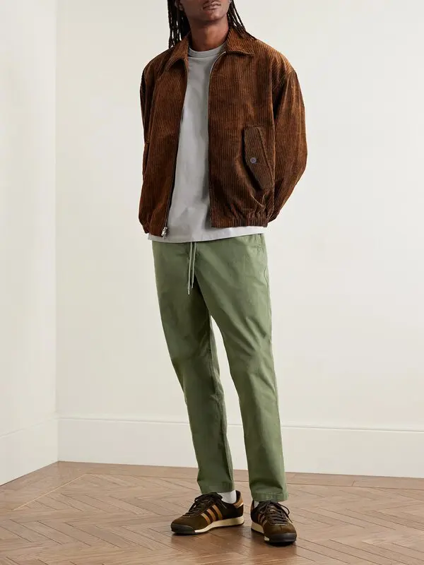 Polo Ralph Lauren Tapered Cotton-blend Twill Trousers