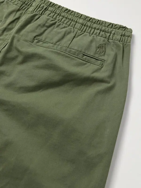 Polo Ralph Lauren Tapered Cotton-blend Twill Trousers