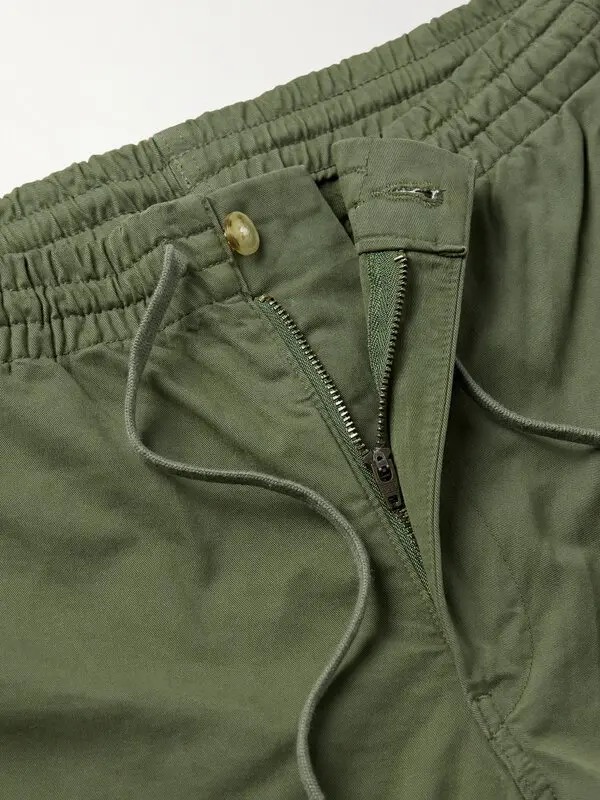 Polo Ralph Lauren Tapered Cotton-blend Twill Trousers