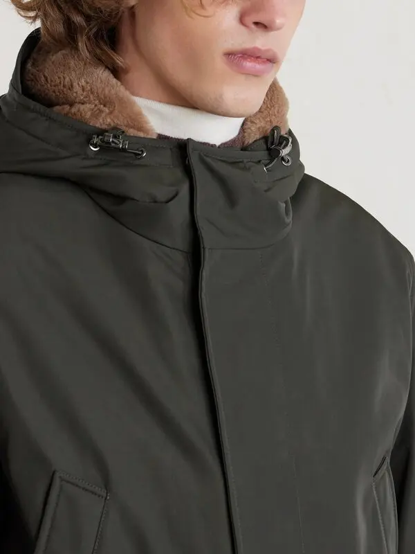 Loro Piana Zermatt Padded Shell Hooded Parka