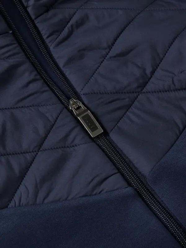Kjus Formula Quilted Tech-jersey Jacket - Blue