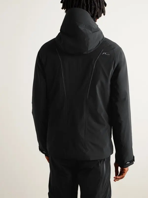 Kjus Formula Padded Hooded Ski Jacket - Black