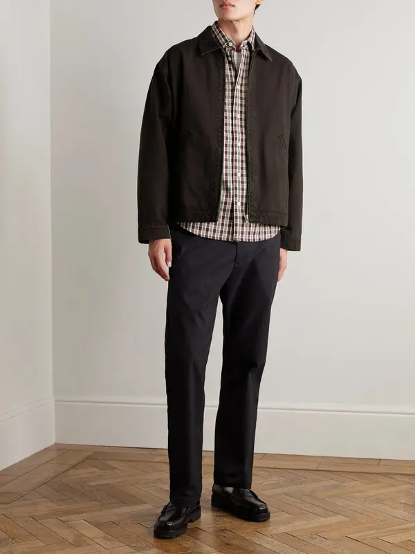 Nn07 Petrus 1874 Organic Denim Jacket - Brown