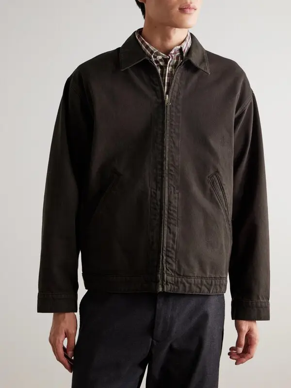 Nn07 Petrus 1874 Organic Denim Jacket - Brown