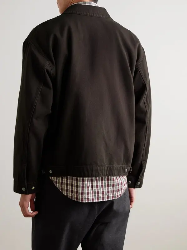 Nn07 Petrus 1874 Organic Denim Jacket - Brown