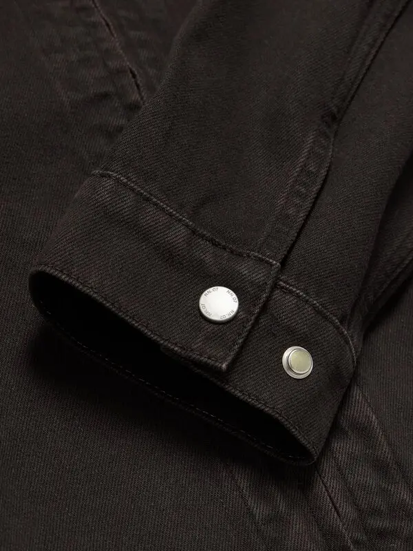 Nn07 Petrus 1874 Organic Denim Jacket - Brown