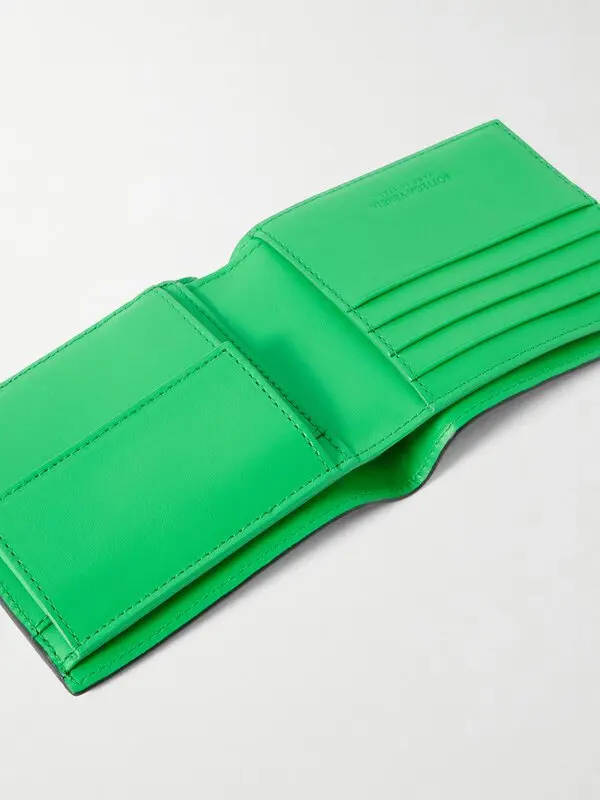 Bottega Veneta Intrecciato Leather Billfold Wallet