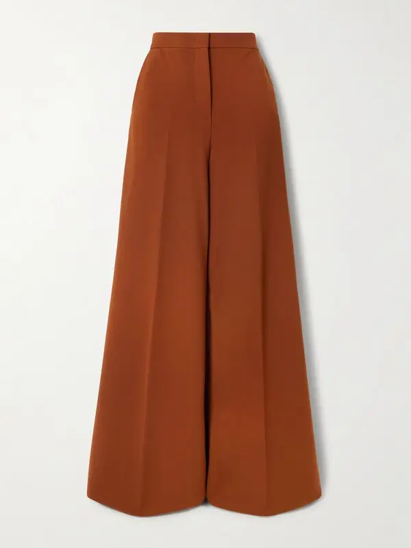 Max Mara Taverna Jersey Wide-leg Pants