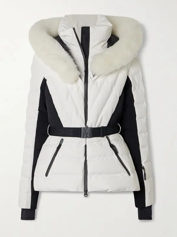 Mackage Elita Quilted Down Ski Jacket - Off-white