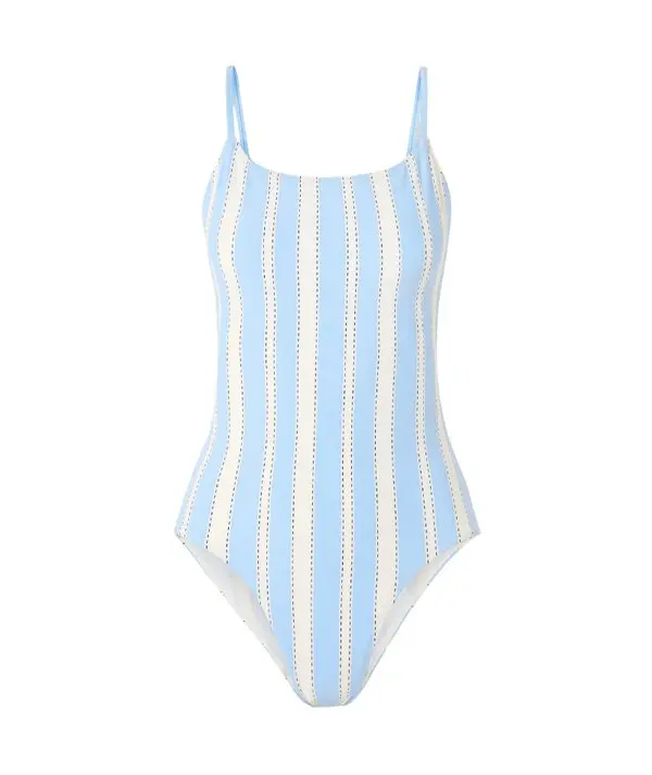 LEMLEM Elene Striped Swimsuit - Blue