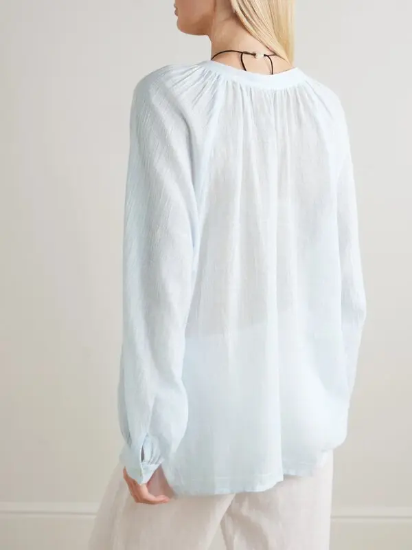 LEMLEM Mita Cotton-gauze Blouse