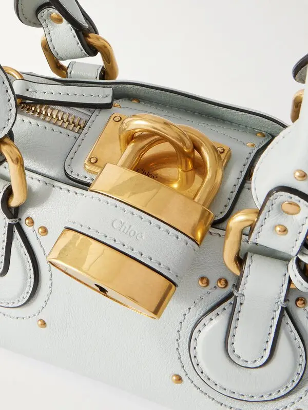 Chloé Paddington Embellished Leather Tote