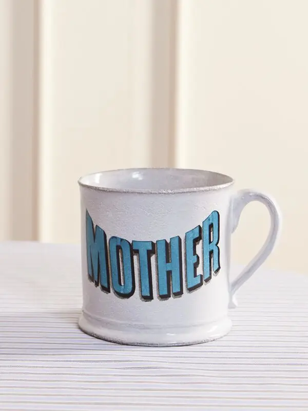 ASTIER DE VILLATTE John Derian Mother Ceramic Cup - White