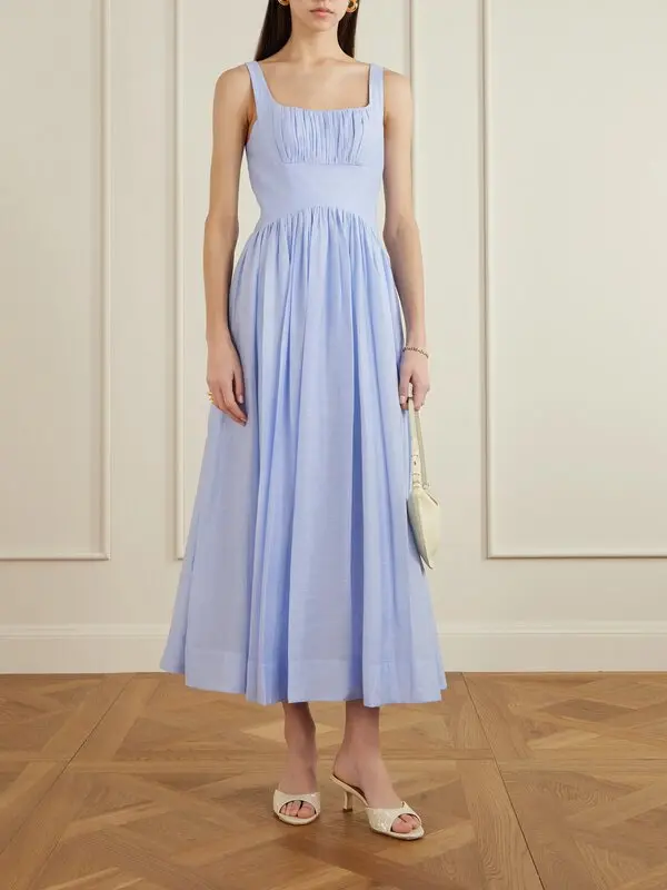 knee length dresses for ladies AJE Women's Abbey Twisted Midi Dress main image 1