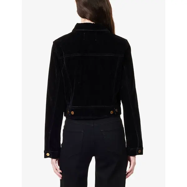 Paige Chantal Velvet Modal-blend Jacket