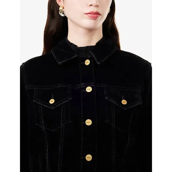 Paige Chantal Velvet Modal-blend Jacket